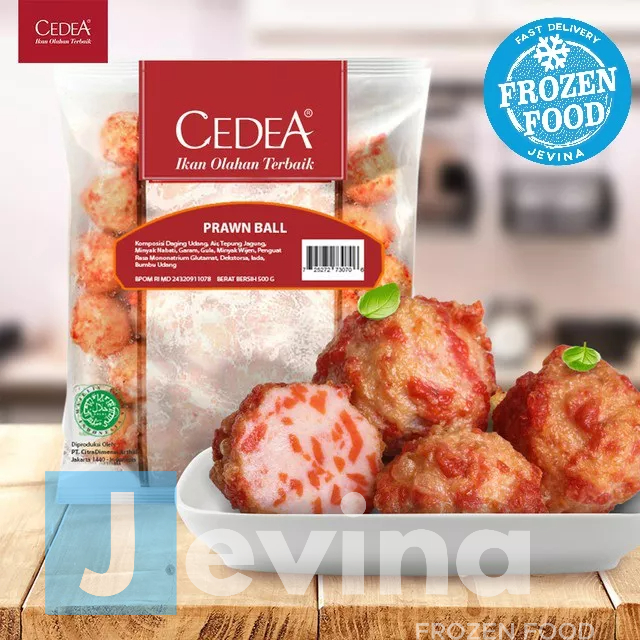 Jual Cedea Premium Prawn Ball (Bola Udang) 500g | Shopee Indonesia