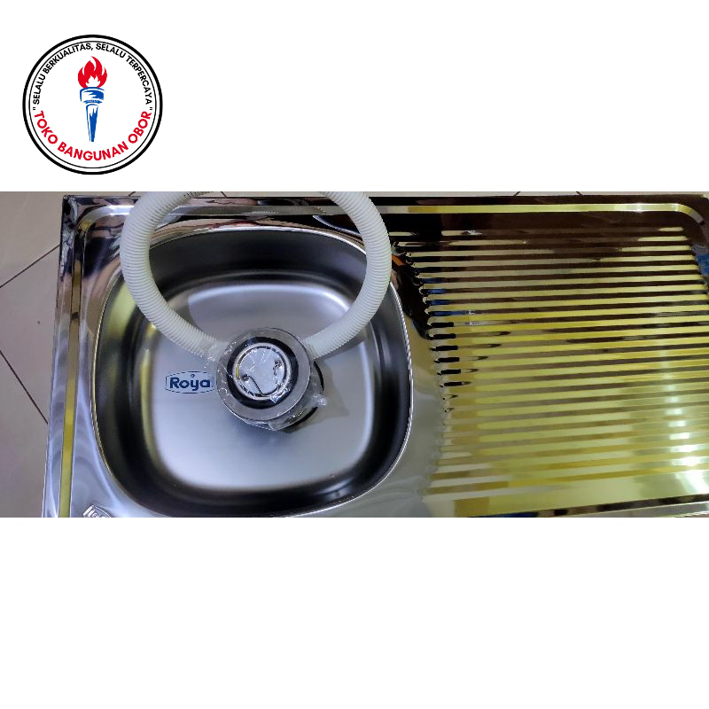 Jual Tempat Cuci Piring Kitchen Sink Royal Original Stainless Steel ...