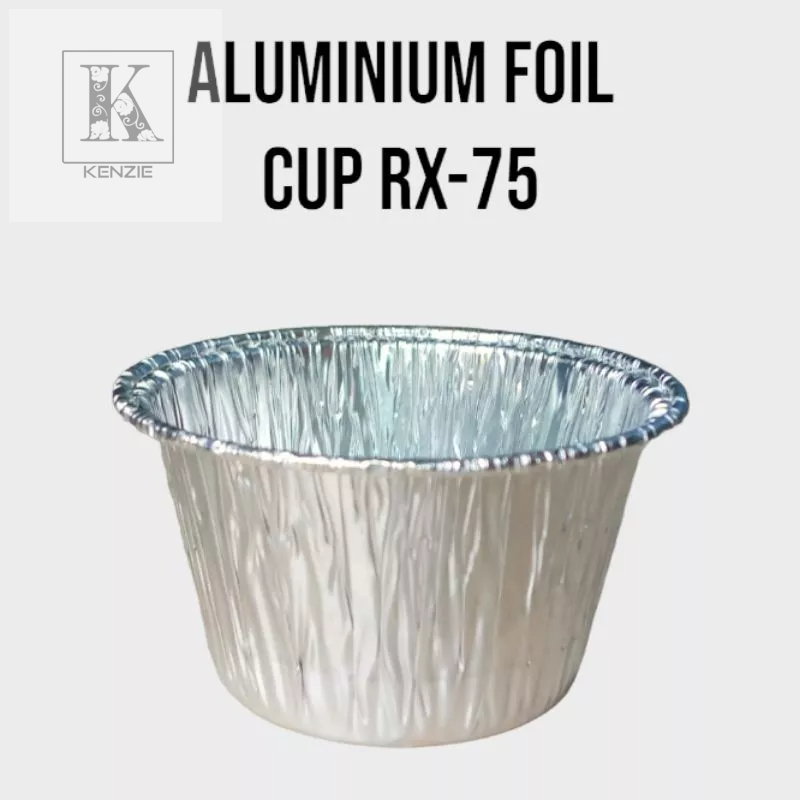 Jual ( 10pcs ) Aluminium Foil Cup RX-75 Tanpa Tutup | Zuppa Soup ...