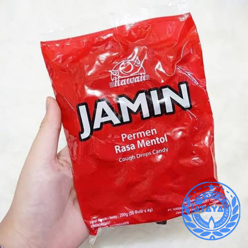 Jual IV PERMEN JAMIN RASA MENTHOL 50pcs / Permen menthol / permen mint ...