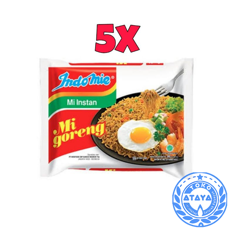Jual 5PCS IV INDOMIE GORENG 5 pcs / Indomie original / Indomielovers ...