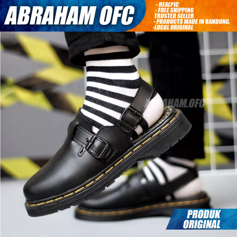 Jual Sandal Sepatu Docmart Pria Sendal Slide Selop Pria Distro Original ...