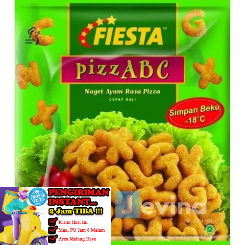 Jual Fiesta Nugget Pizza Abc 500g | Shopee Indonesia