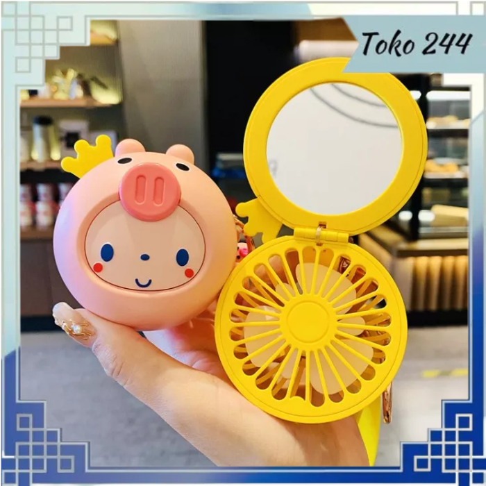 Jual Kipas Portable Kipas Angin Mini Cermin - Kipas Mini SX-118 2in1 ...