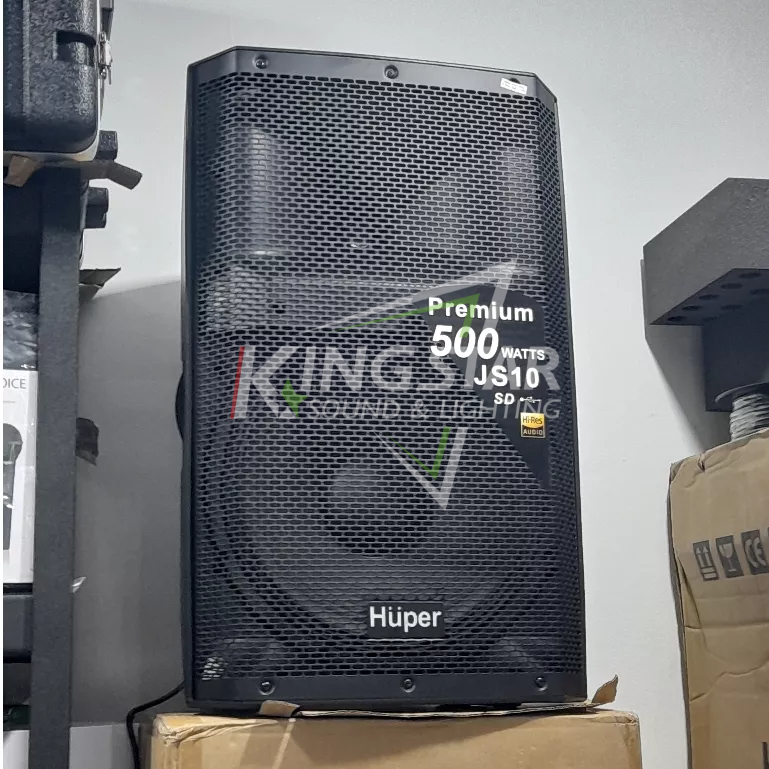 Jual Speaker Huper JS10 Original JS 10 15 inch 500 Watt USB SD Mp3 ...