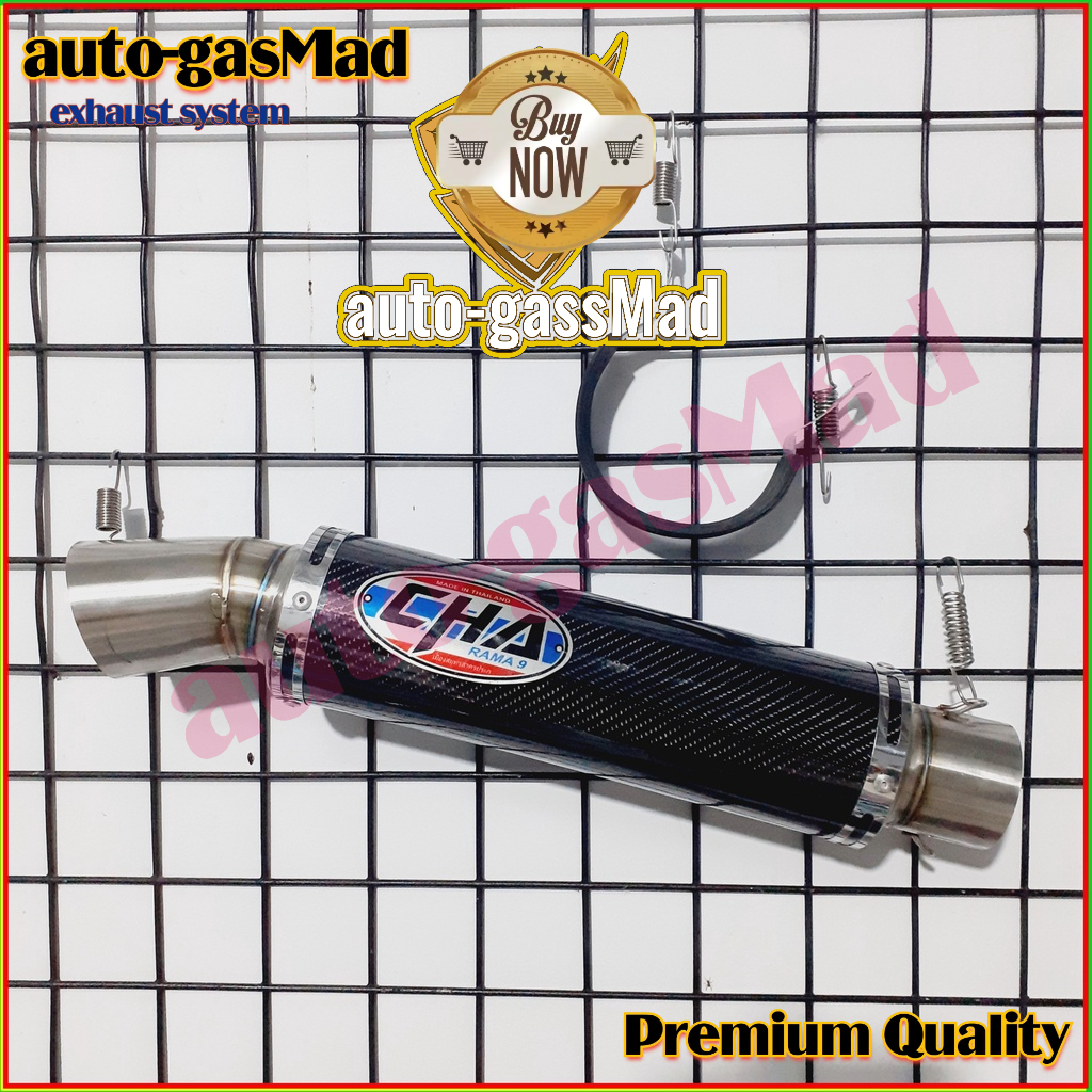 Jual CHA Knalpot Racing inlet 38 dan 50 Tabung silencer Muffler Motor ...