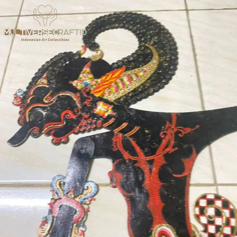 Jual Wayang Alusan Kulit Kerbau Werkudoro Bima Bahan Kulit Kerbau ...