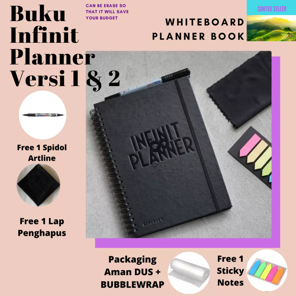 Jual Buku whiteboard new infinit planner hitivity / Whiteboard planner ...