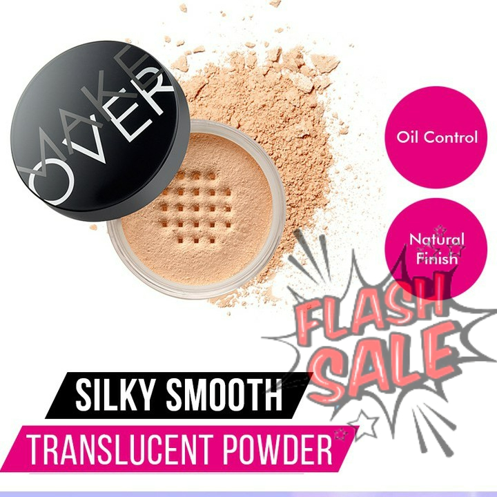 Jual MakeOver Silky Smooth Translucent Face Loose Powder Make Over ...