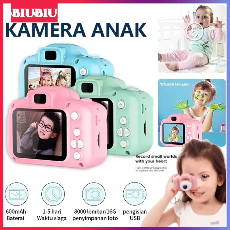 Jual Kamera anak-anak Kamera Digital Mini Anak | DSLR Mainan Foto Video ...