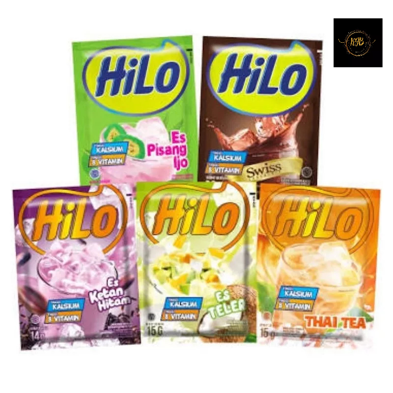 Jual KALSEL 5 Sachet Hilo Sachet Premium Chocomalt Swiss Thai Tea Es ...