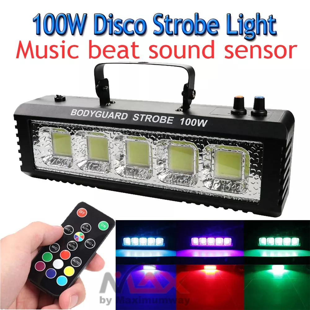 Jual Ecostrobe Lampu Strobo Disco 100W Sensor suara LED panggung stage ...