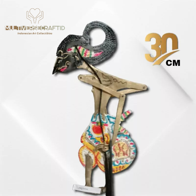 Jual Miniatur Wayang Kulit Asli 30cm Arjuna Terbaik Dikelasnya Full ...