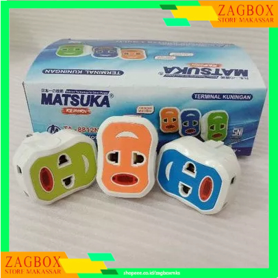 Jual Steker T Multi Warna TA8812N Matsuka (SNI) | Shopee Indonesia