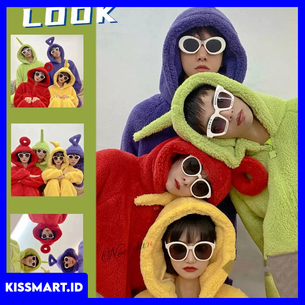 Jual KOSTUM COSPLAY TELETUBBIES ONESIE DEWASA | Shopee Indonesia