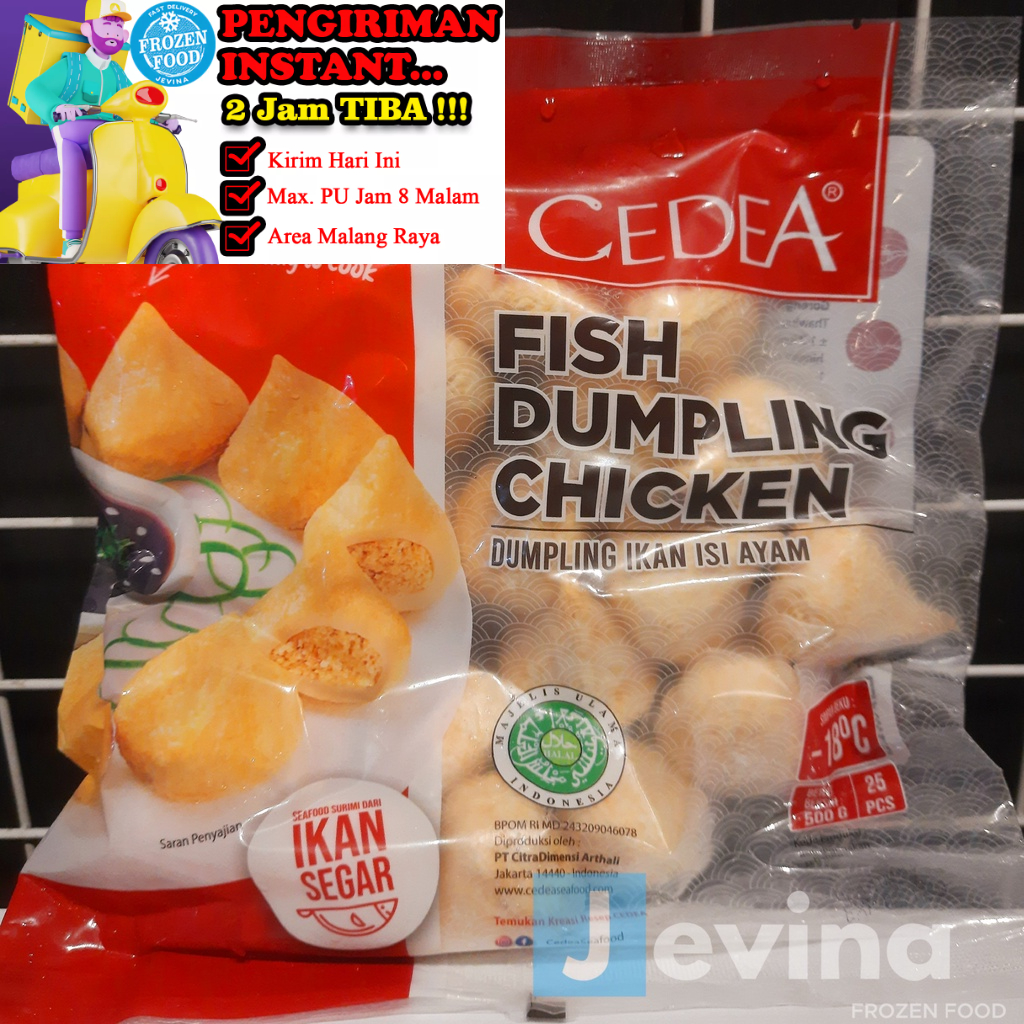 Jual Cedea Dumpling Chicken 500g | Shopee Indonesia
