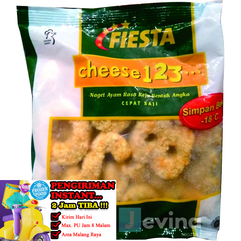 Jual Fiesta Nugget Keju | Cheese 123 Angka 250g | Shopee Indonesia