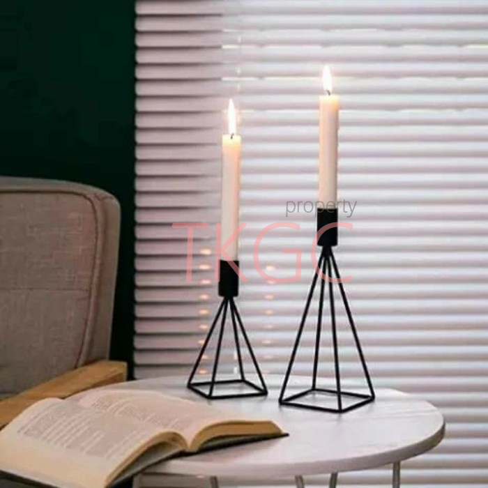Jual lampu lilin stand tempat lilin besi stand lilin | Shopee Indonesia