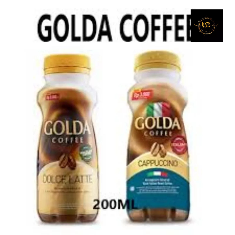 Jual Golda Coffe 200 ml All Variant - Dolca latte - Cappucino | Shopee ...