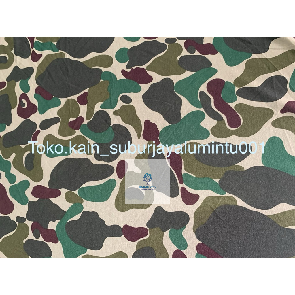 Jual KAIN KAOS LORENG ORI/ ARMY / BAHAN DORENG / LORENG KAOS / KAIN ...