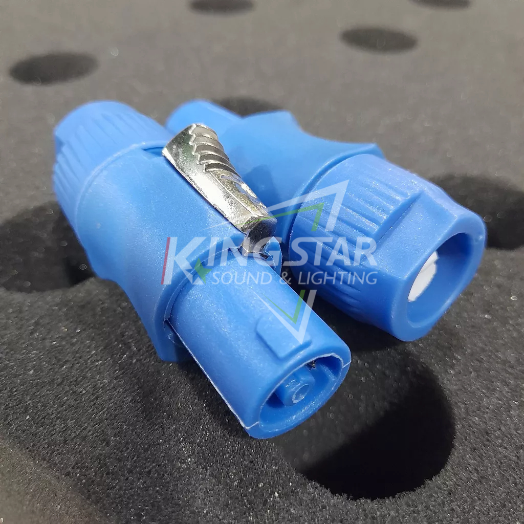 Jual Jack Spikon 4pin Biru Jek Speakon 4 pin Spekon Speaker | Shopee ...