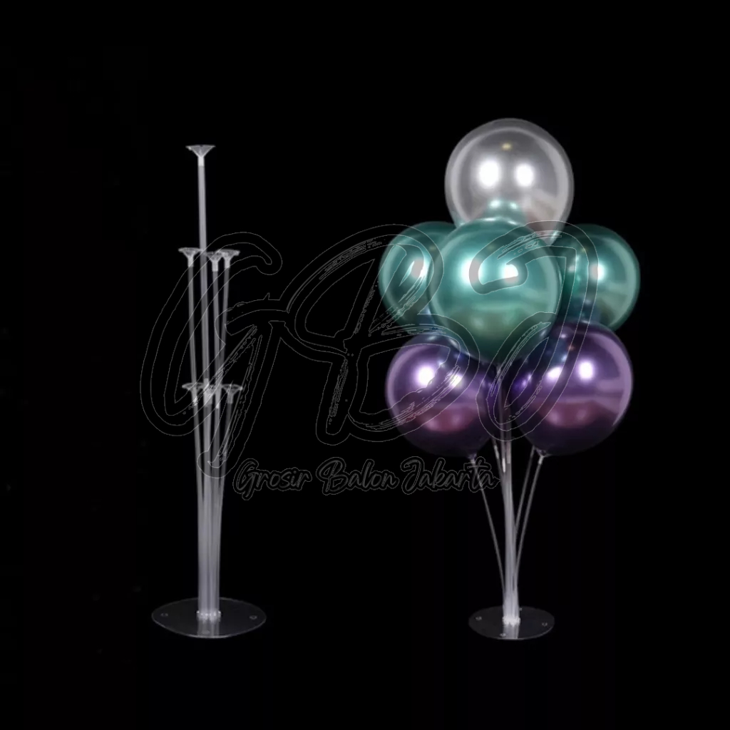 Jual Standing Balon 7 in 1 / Tiang Tatakan Balon Aklirik (TANPA BALON ...