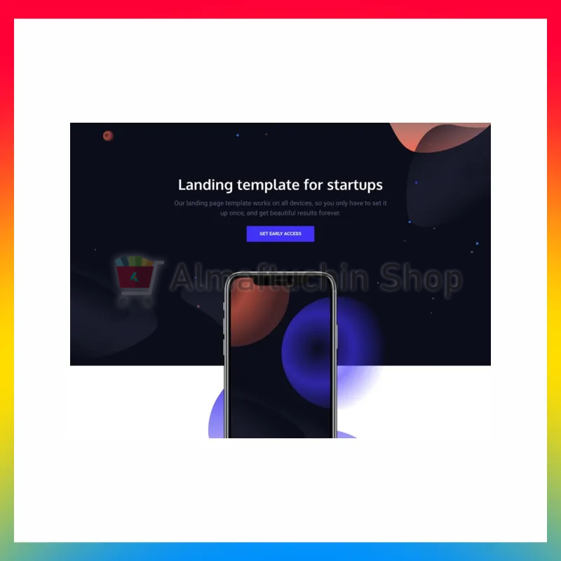 Jual Landing Page Venus Web Template | Shopee Indonesia