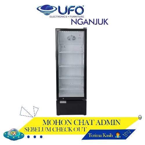 Jual Modena SC1235 Showcase Kulkas Kaca 1 Pintu Kapasitas 230 Liter ...