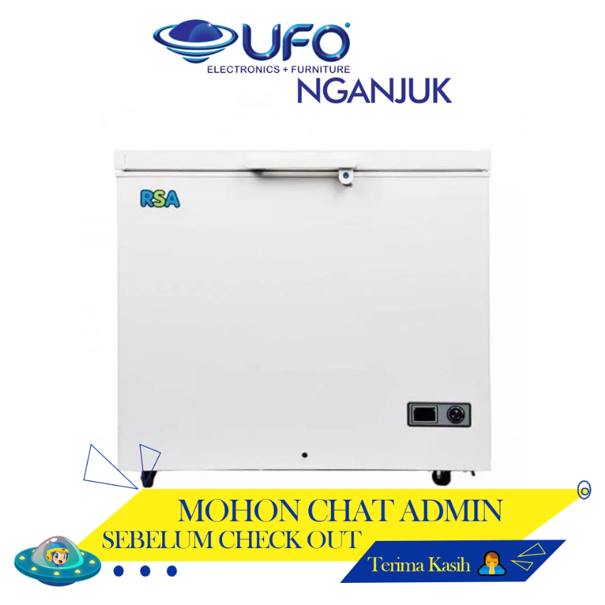 Jual Gea RSA CF310 Chest Freezer Kapasitas 310 Liter | Shopee Indonesia