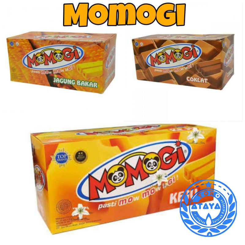 Jual IV Momogi Snack / Jajan Momogi / Momogi Cokelat / Momogi Keju ...
