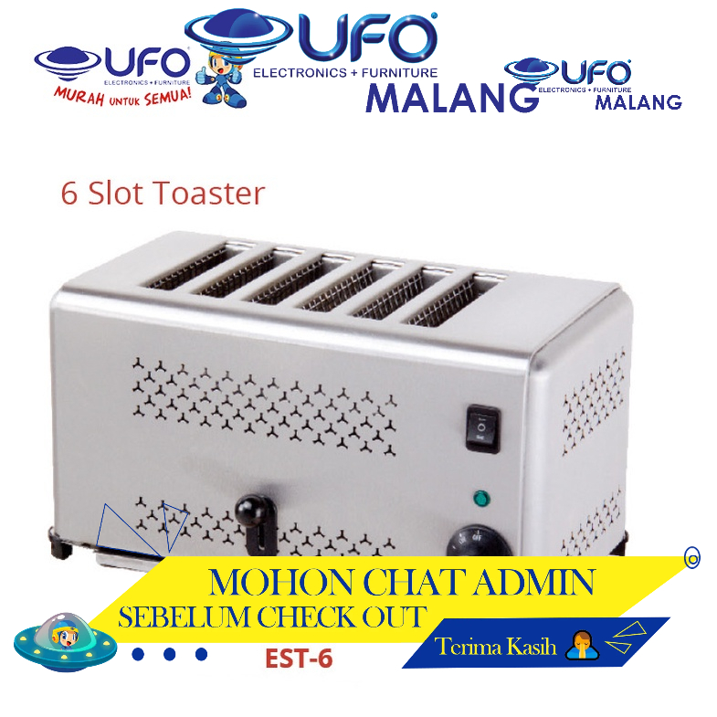 Jual Getra EST6 | ESTAP6 Toaster | Pemanggang Roti Manual / Otomatis ...