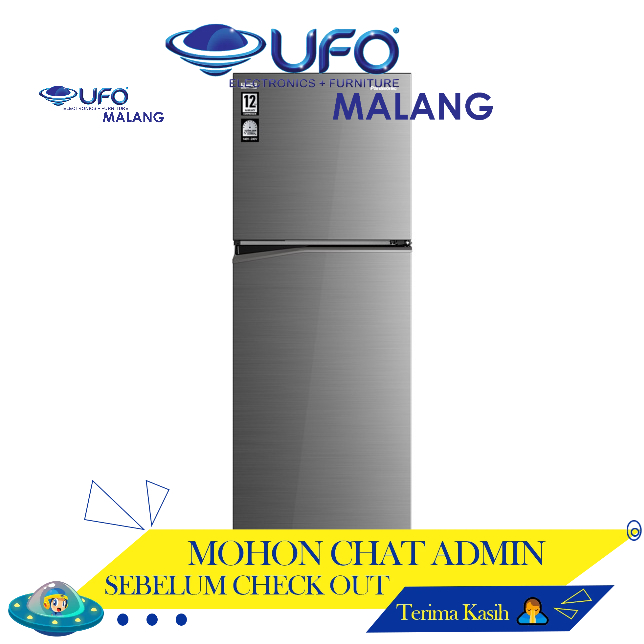 Jual Panasonic Kulkas 2 Pintu Lemari Es Invertes NRBB210VH | Shopee ...