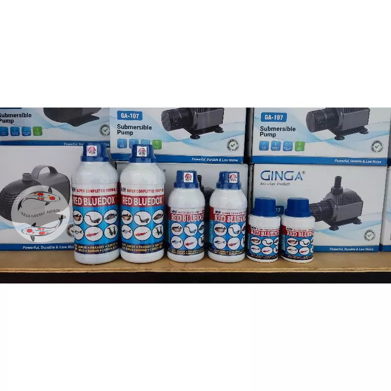 Jual REDBLUEDOX OBAT JAMUR IKAN FIRST HAND MANJUR RED BLUEDOX RED BLUE ...