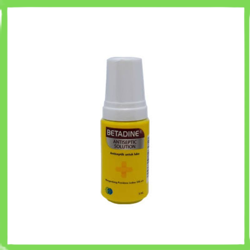 Jual BETADINE SOLUTION OBAT MERAH 5ML | 15ML | 30ML (obat luka berdarah ...