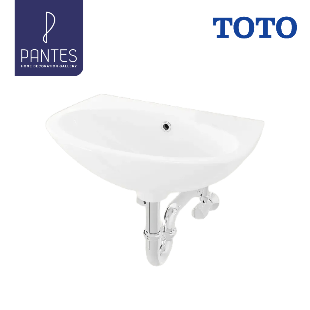 Jual Wastafel Gantung Toto LW246JW/F.W / Wall Hung Lavatory | Shopee ...