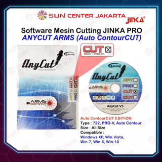 Jual Mesin Cutting Stiker Jinka XL Pro V 723 LED ( Auto Contour Cut ...