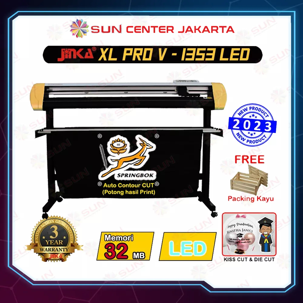 Jual Mesin Cutting Sticker Jinka Auto Contour Cut Terbaru - XL Pro V ...