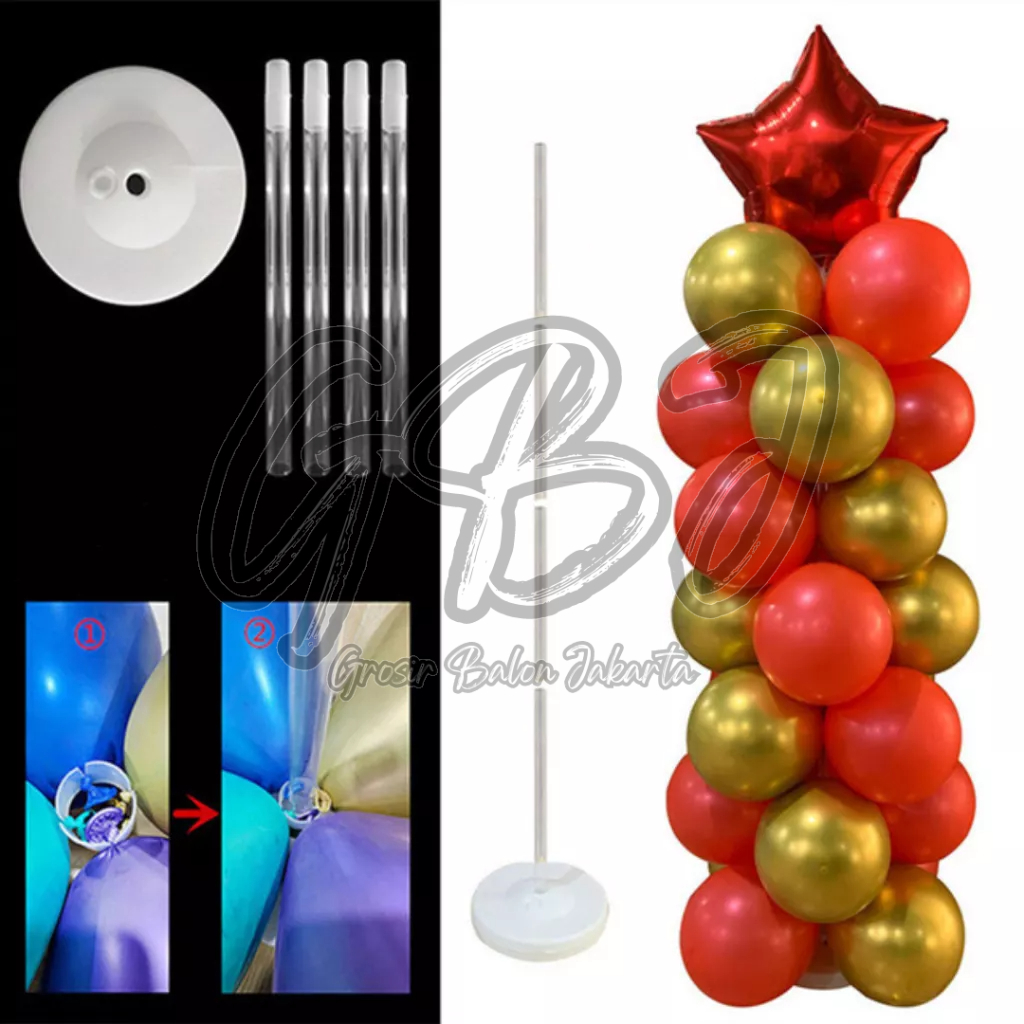 Jual Standing / Tiang Balon Ulang Tahun - 128cm | Shopee Indonesia