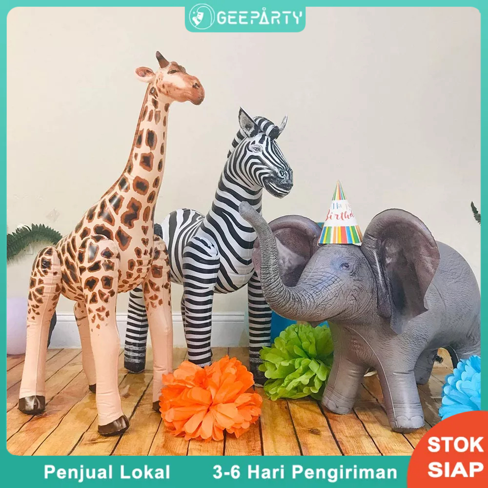Jual Besar Simulasi Mainan untuk Anak Jerapah Zebra Gajah Hewan Hutan ...
