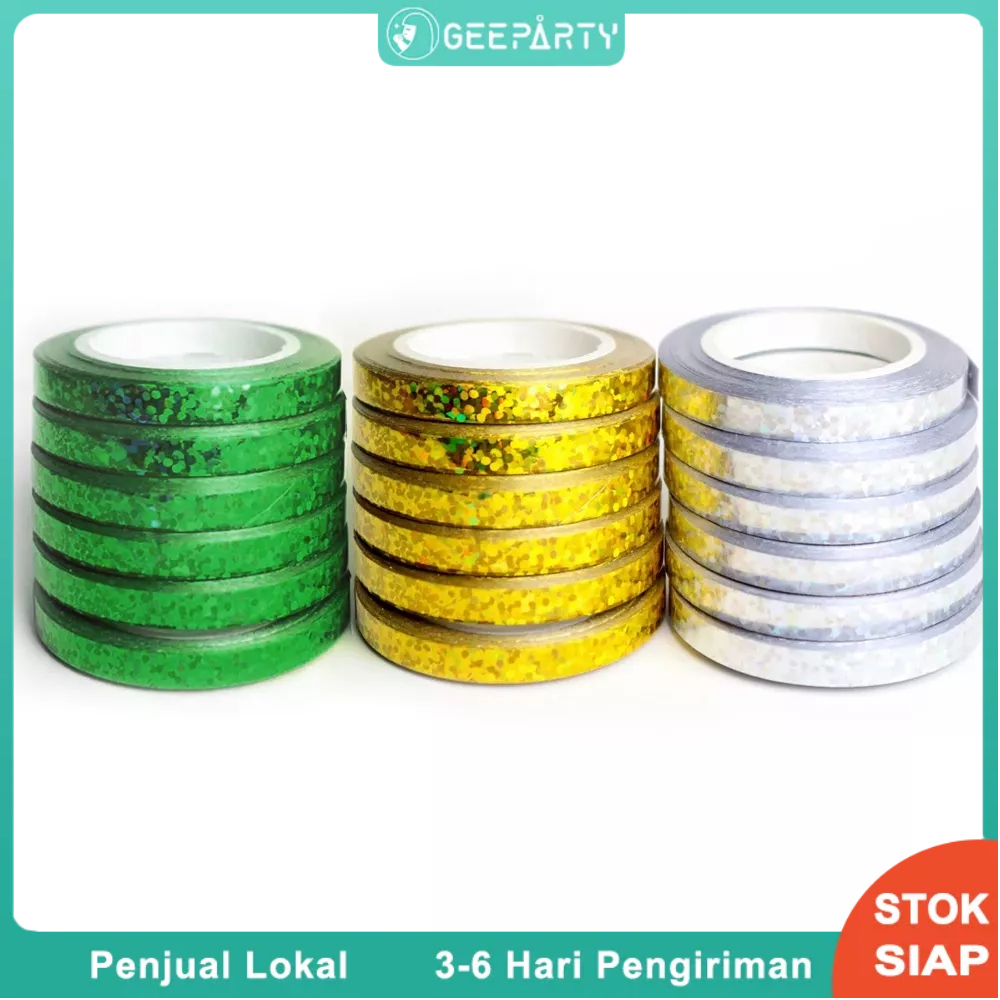 Jual 10m Aksesori Balon Pita Laser Tali Alat Terikat | Shopee Indonesia