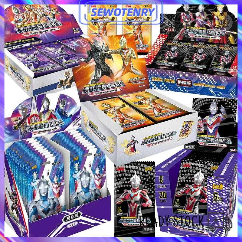 Jual 【COD】288pcs/240pcs Original Kartu Ultraman（8pcs/pack）Genuine ...