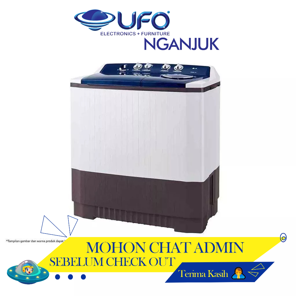 Jual LG P1200RT Mesin Cuci 2 Tabung Bukaan Atas Kapasitas 12KG | Shopee ...