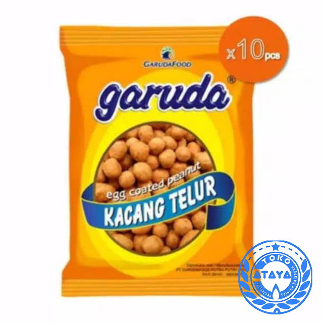 Jual (RCG) Garuda Kacang Telur (10 pcs x 20 gr) grosir toko snack ...