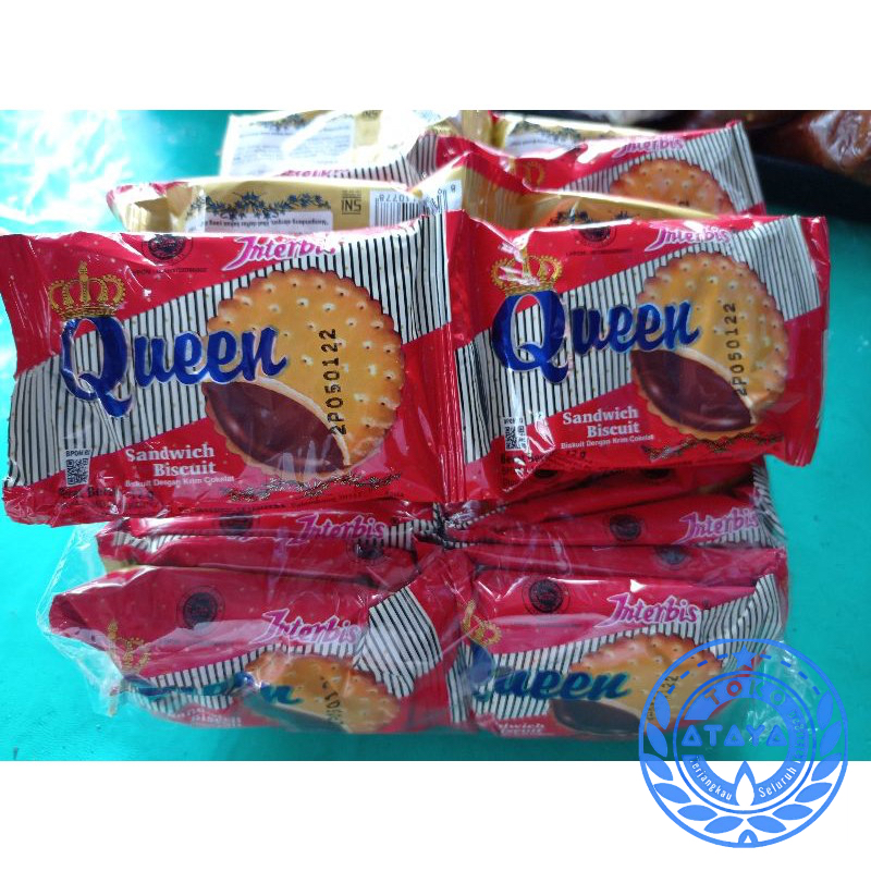 Jual IV Roti Queen 1 renceng / Snack jadul / sandwich jadul / better ...