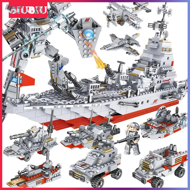 Jual 1000PCS Mainan 1000Pcs Kapal Perang Mainan Anak Laki Laki | Shopee ...