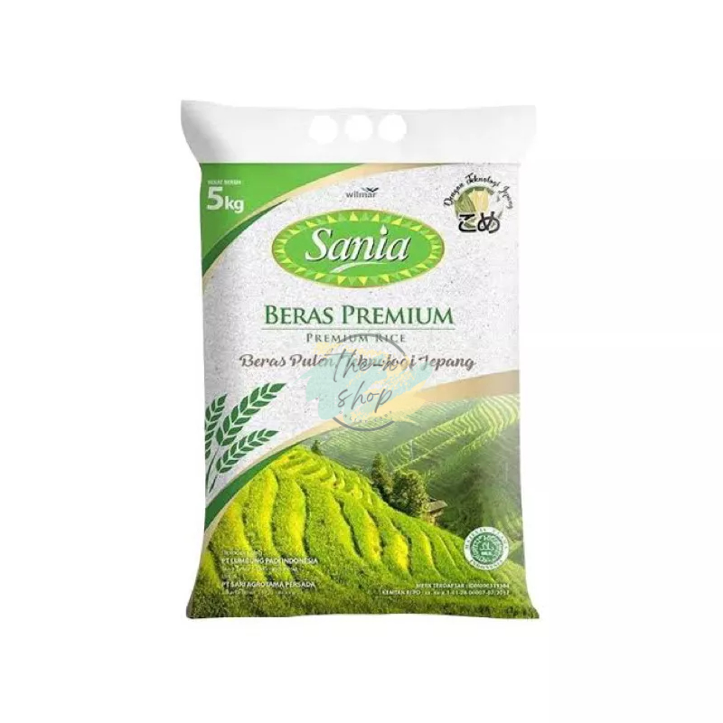 Jual Beras sania 5kg selancar raja platinum sumo FS topi koki | Shopee ...