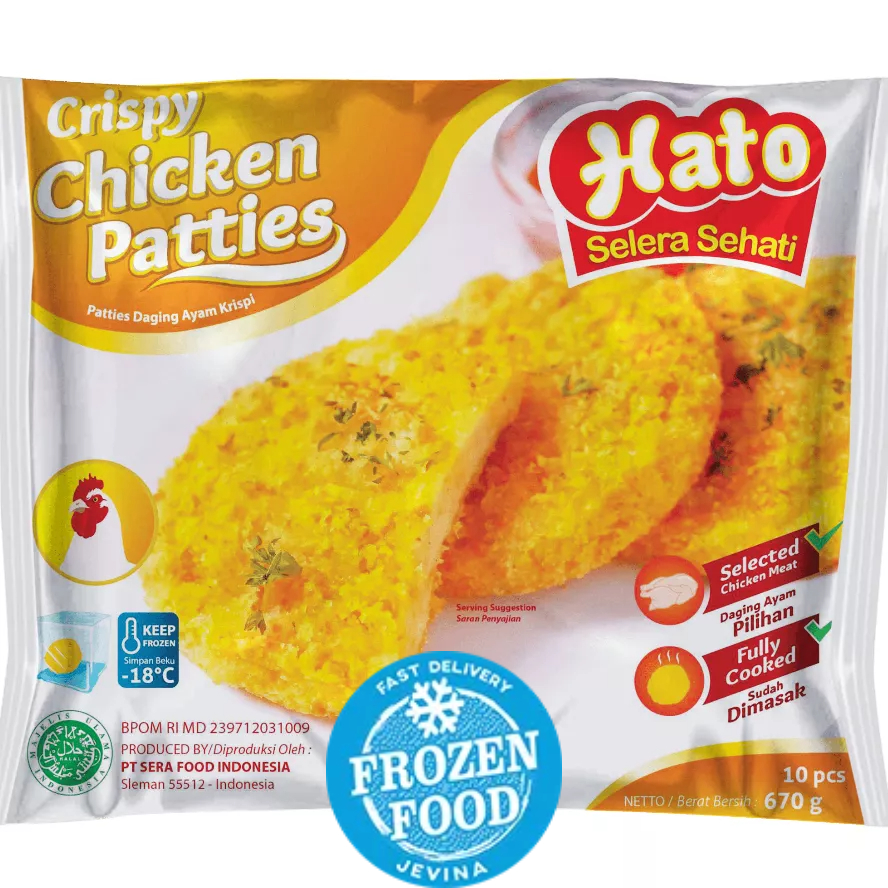 Jual Hato Crispy Chicken Patties 670g | Shopee Indonesia