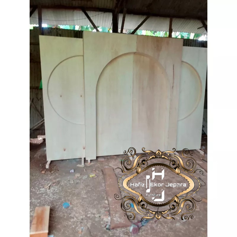 Jual pelaminan backdrop / backdrop pelaminan / backdrop triplek ...