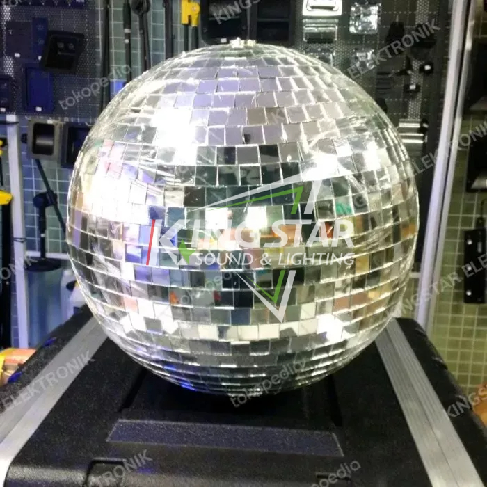 Jual Mirror Ball 16in Bola Kaca Disco 16 in Resin inch Miror Bol Bal ...