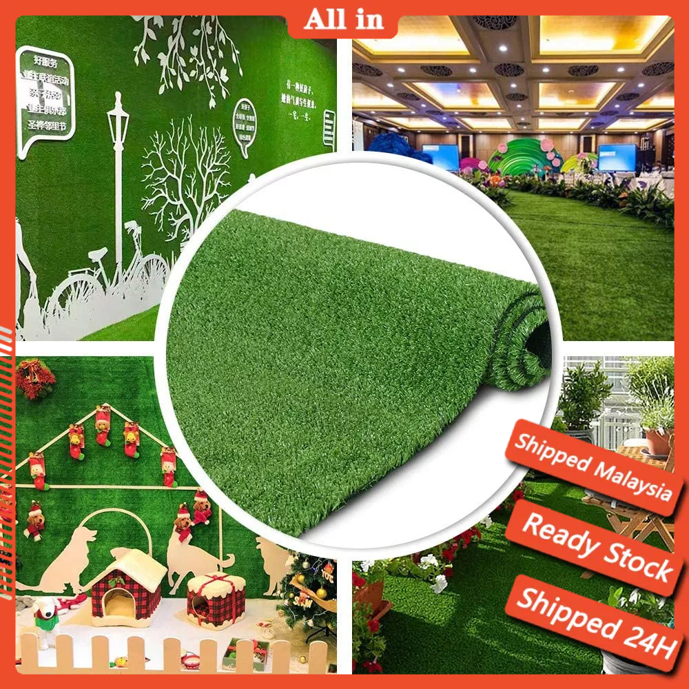 Jual Ready stock COD Rumput Palsu Rumput Sintetis 100cmx100cm Taman ...